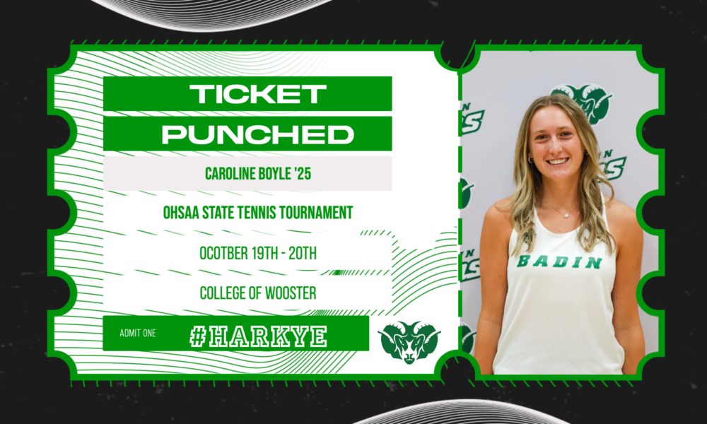 Caroline Boyle '25 to State - Badin Athletics