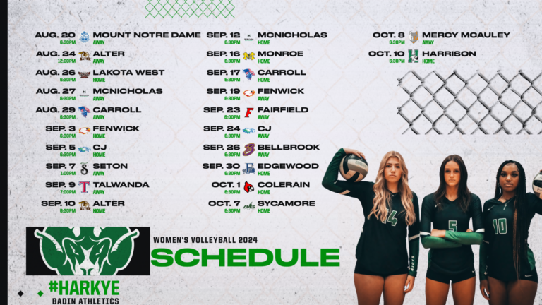 Volleyball Girls - Badin Athletics