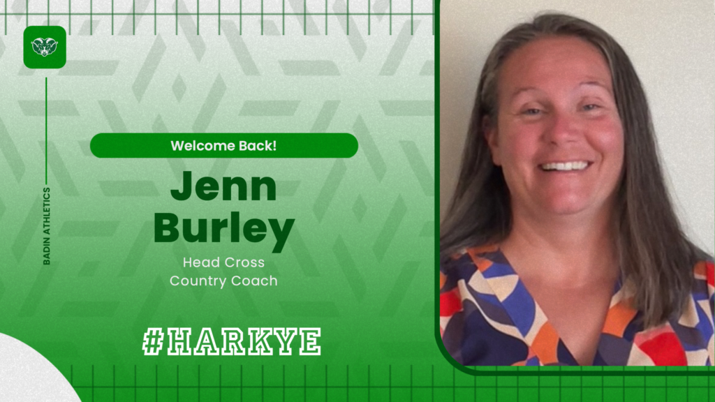 Welcome Back Coach Jenn Burley- Head Cross Country Coach - Badin Athletics